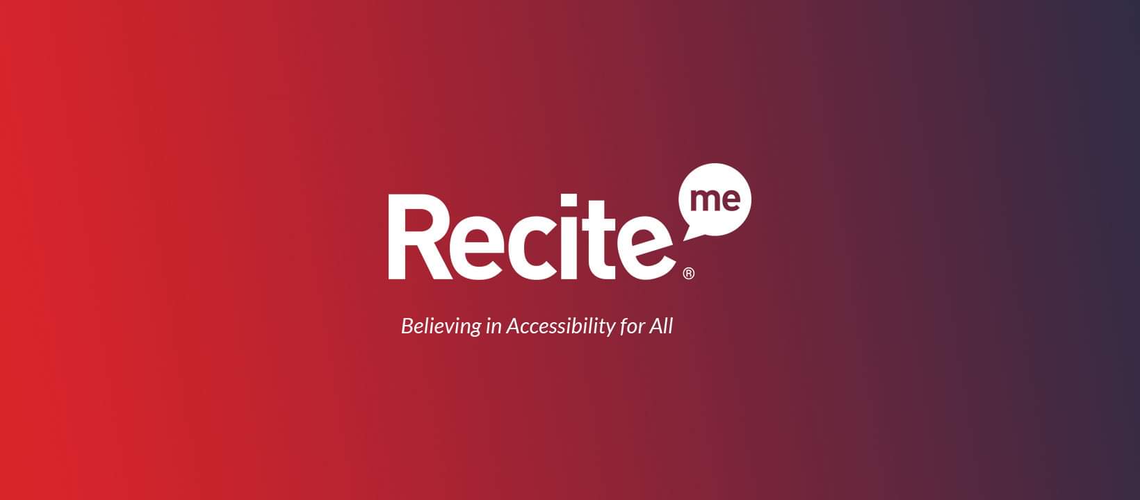 Recite Me - Accessibility for All